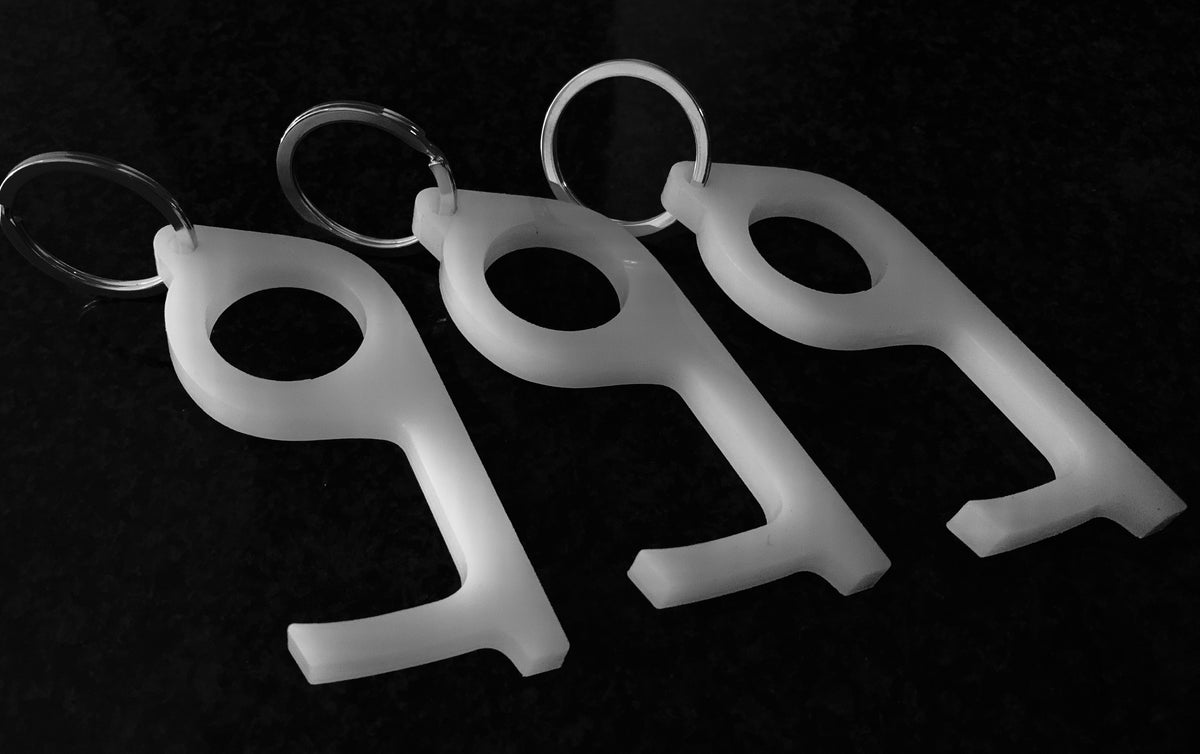 “No touch” key tool – Butterfly Kisses Wall Art & Decor